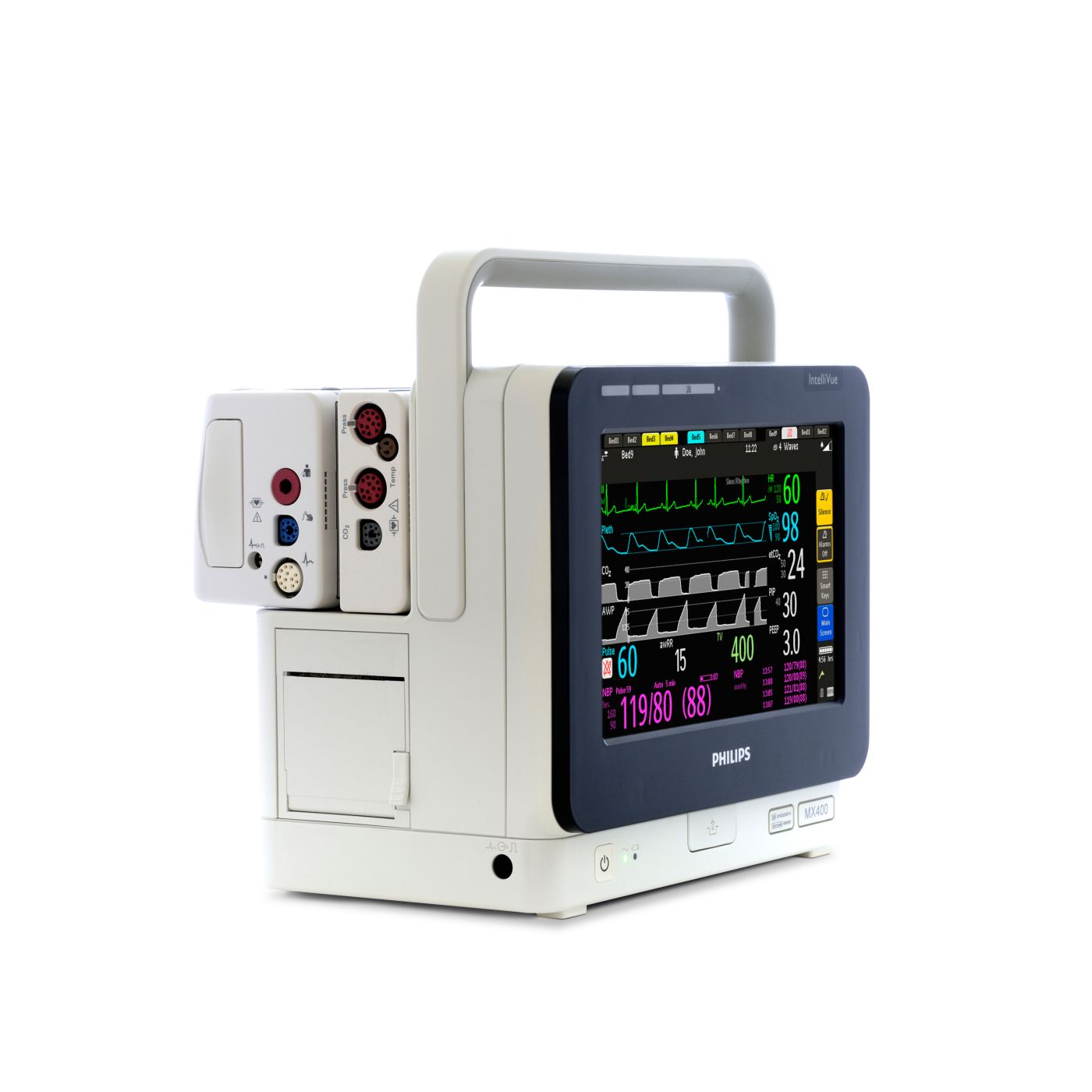 Монитор пациента Philips IntelliVue MX400 -Медицинская электроника ...